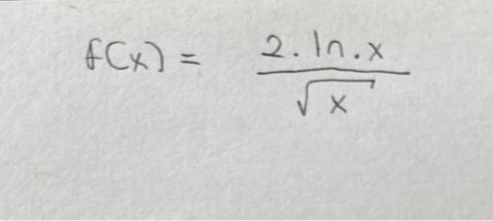 Solved Check The Monotonicity Of The Function And Find The 