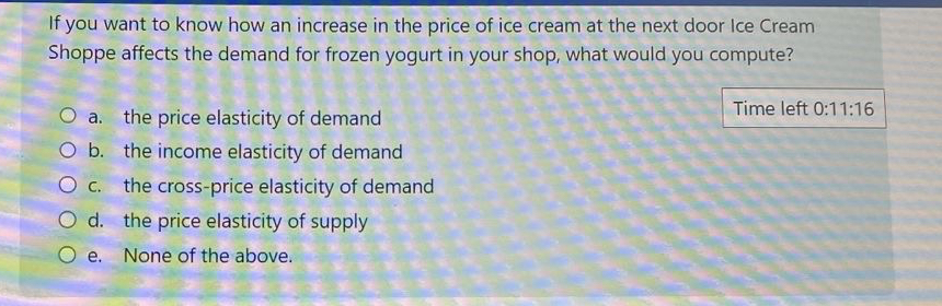 Solved If you want to know how an increase in the price of | Chegg.com