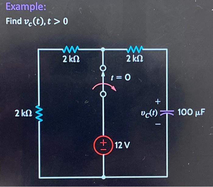 Solved Evamnle.Example: Find i0(t),t>0 | Chegg.com