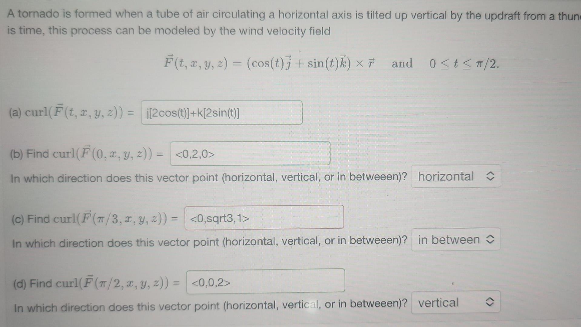 Solved A tornado is formed when a tube of air circulating a | Chegg.com