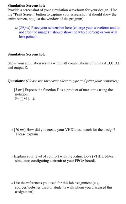 Solved Lab Description: Minimize the following function | Chegg.com