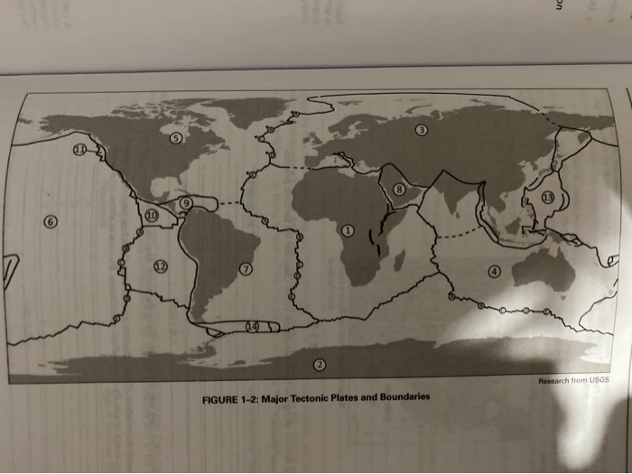 Solved Lab 10: Plate Tectonics solving Module 1: Plate | Chegg.com