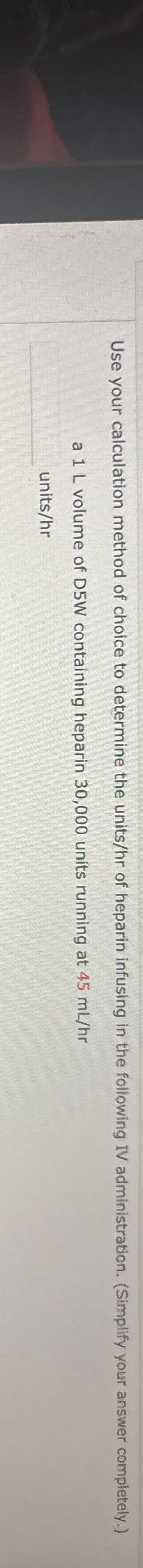 Solved Use your calculation method of choice to determine | Chegg.com