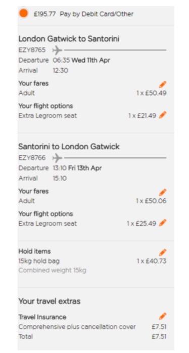 Solved In its 2016 annual report, Easyjet reports the | Chegg.com