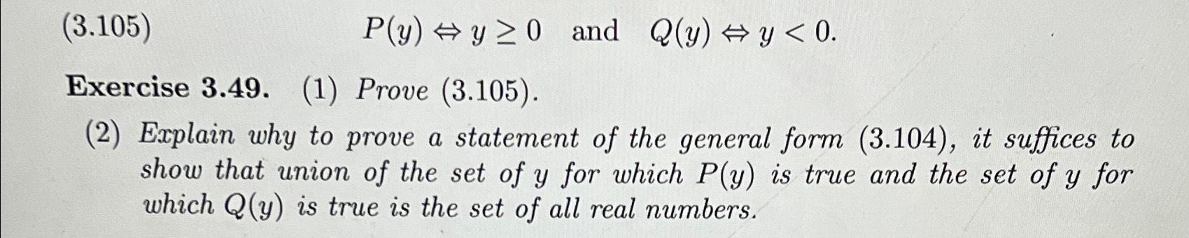 Solved P(y)≤>y≥0 ﻿and Q(y)≤>y