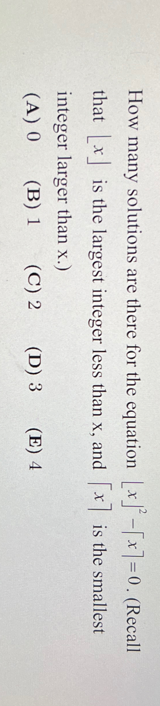 Solved How many solutions are there for the equation | Chegg.com