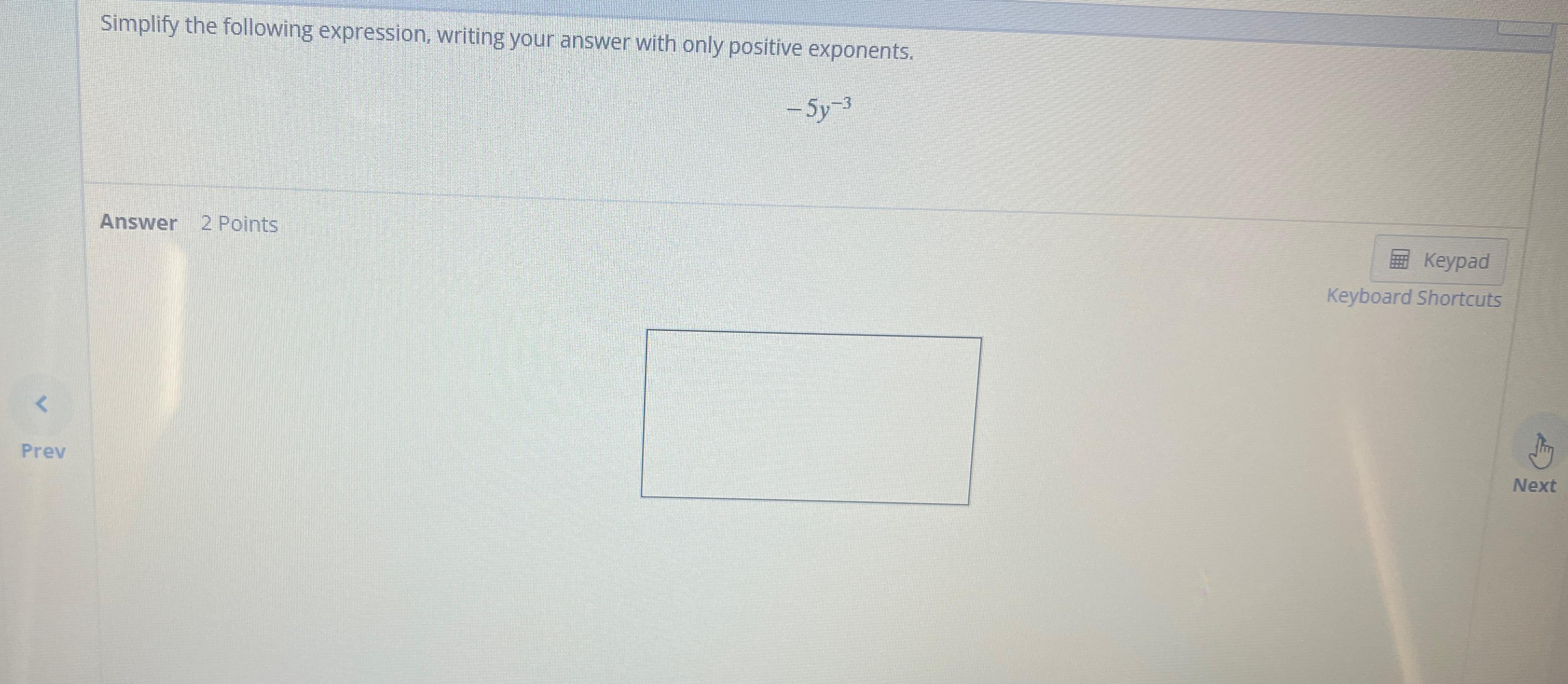 Solved Simplify the following expression, writing your | Chegg.com
