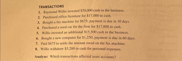 Solved Using T accounts to record transactions involving | Chegg.com