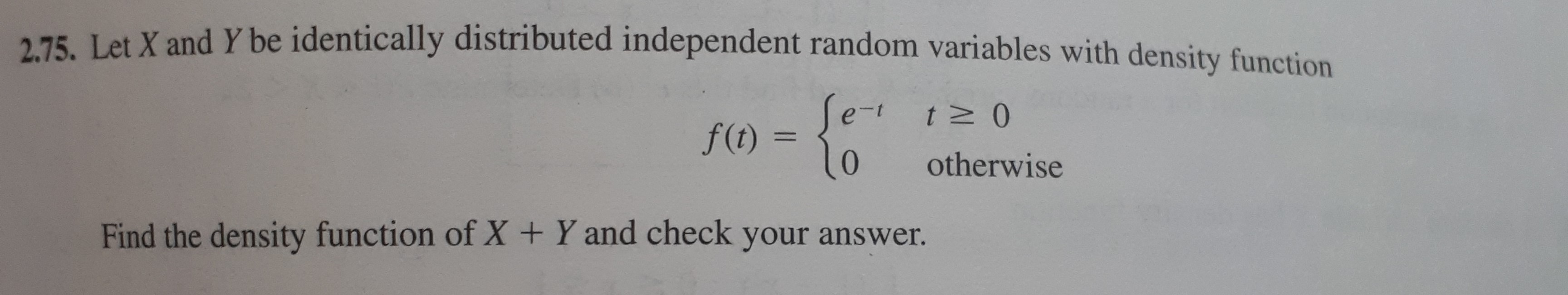 Solved Let x ﻿and Y ﻿be identically distributed independent | Chegg.com