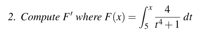 Solved Use the first part of the fundamental theorem. | Chegg.com