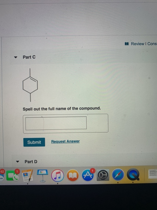 Solved a Review I Constar Part A CH2= CH-CH2-CH2-CH3 Spell | Chegg.com