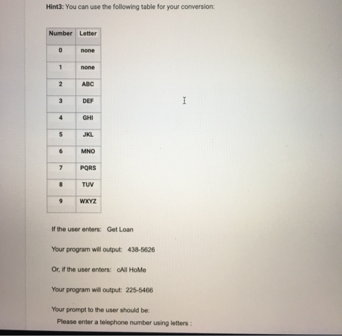 Solved To make telephone numbers easier to remember, some | Chegg.com