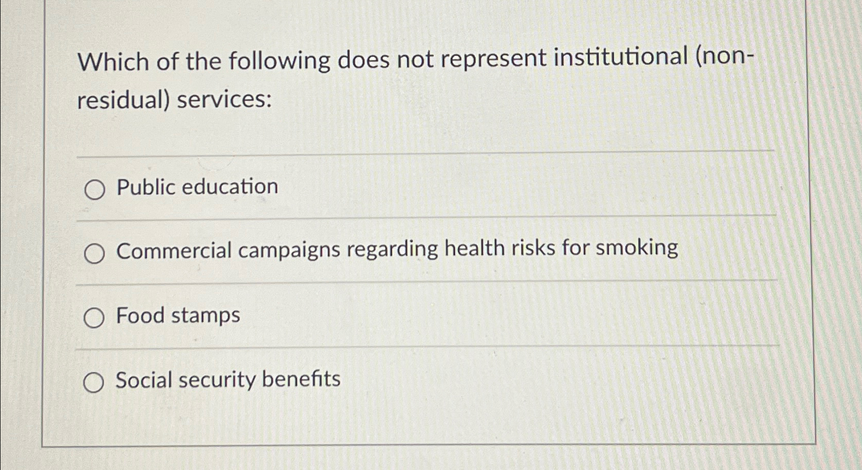 Solved Which of the following does not represent | Chegg.com
