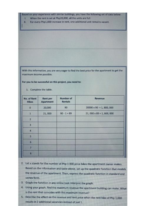 Solved Based on your experience with simlar buildings, you | Chegg.com
