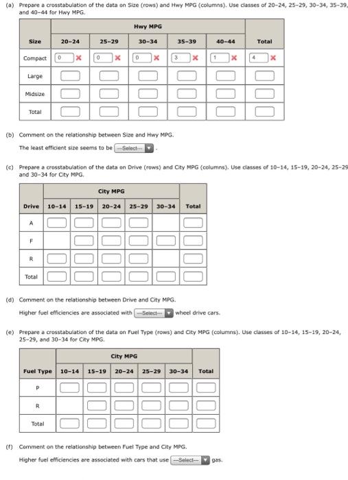 Solved The U.S. Department of Energy's Fuel Economy Guide | Chegg.com