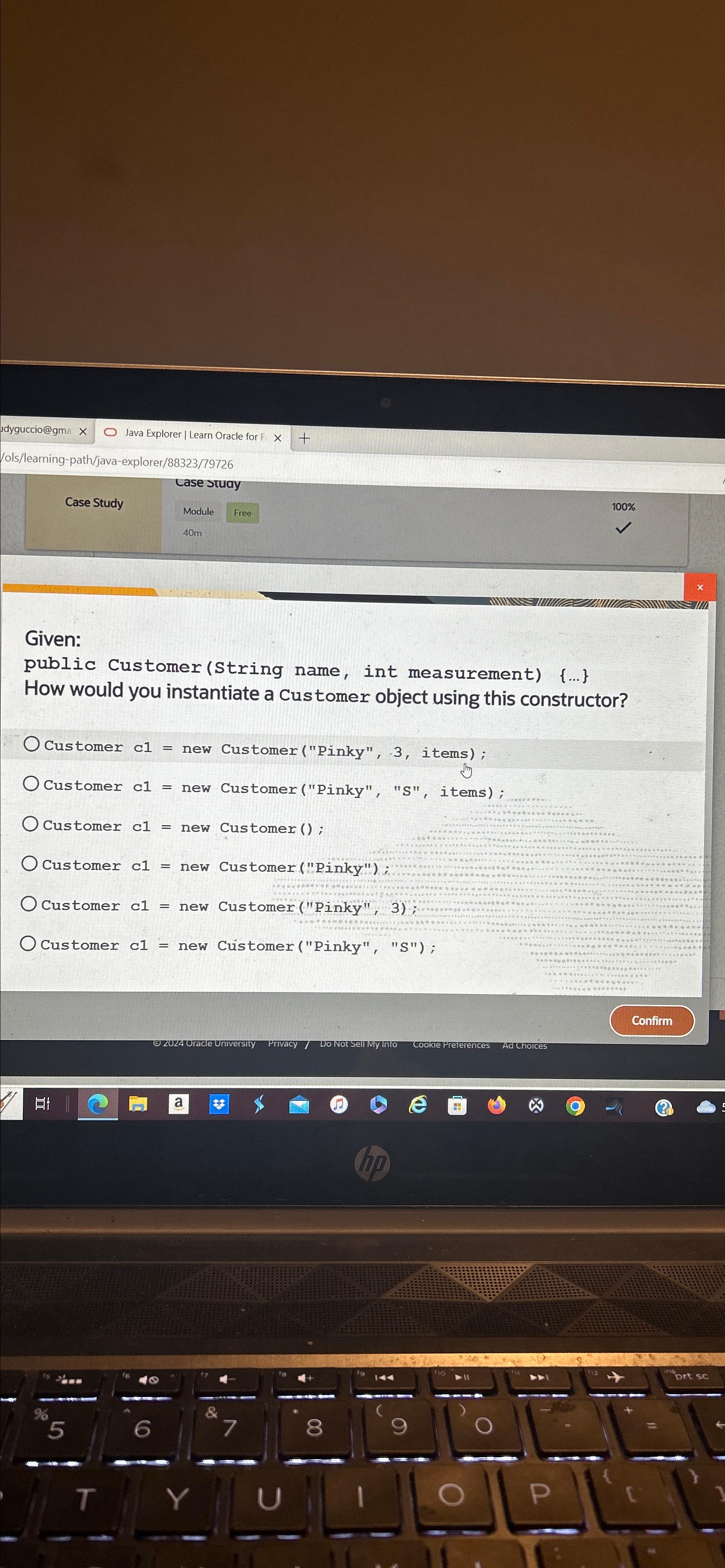 Solved /ols/learning-path/java-explorer/88323/79726Case | Chegg.com