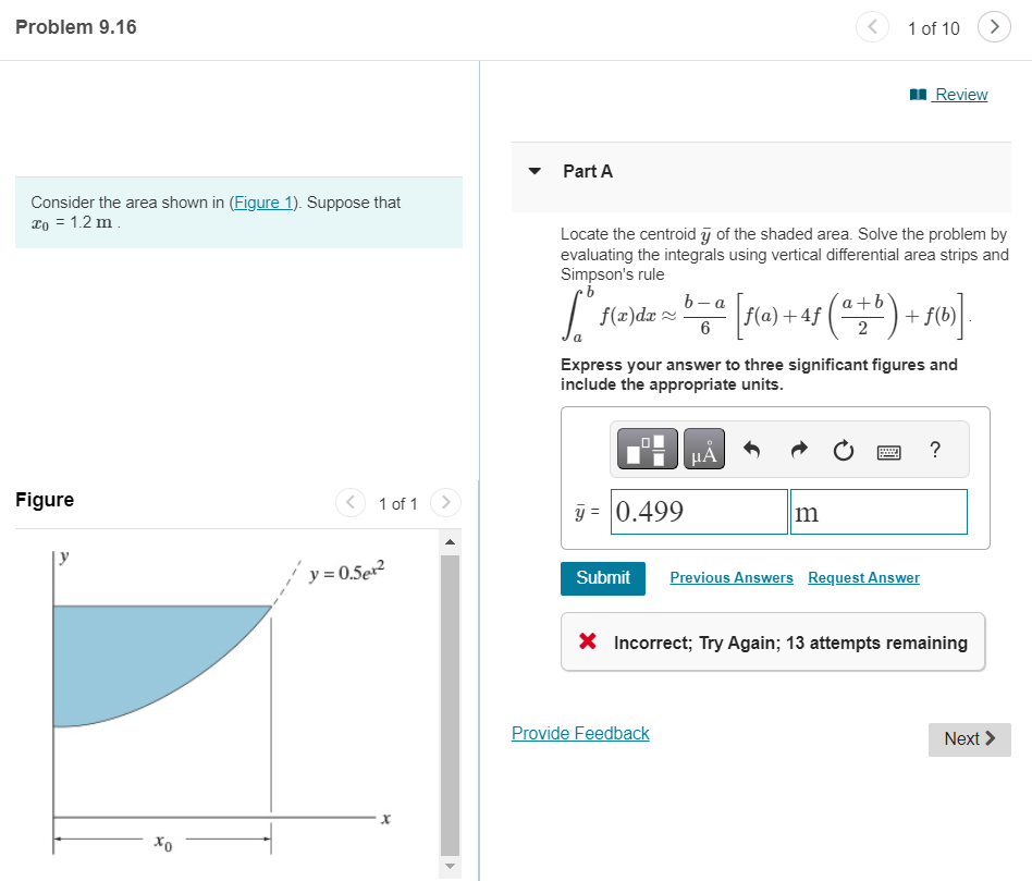 Solved Consider the area shown in (Figure 1). ﻿Suppose | Chegg.com