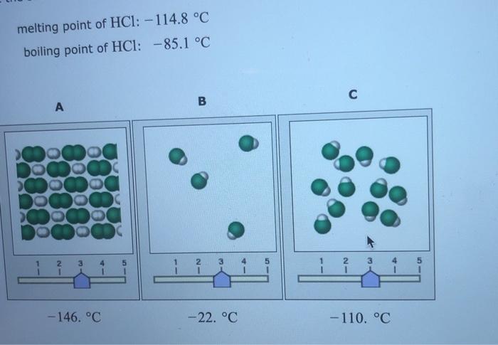Solved Distinguishing solid, liquid and gas phases of a pure | Chegg.com