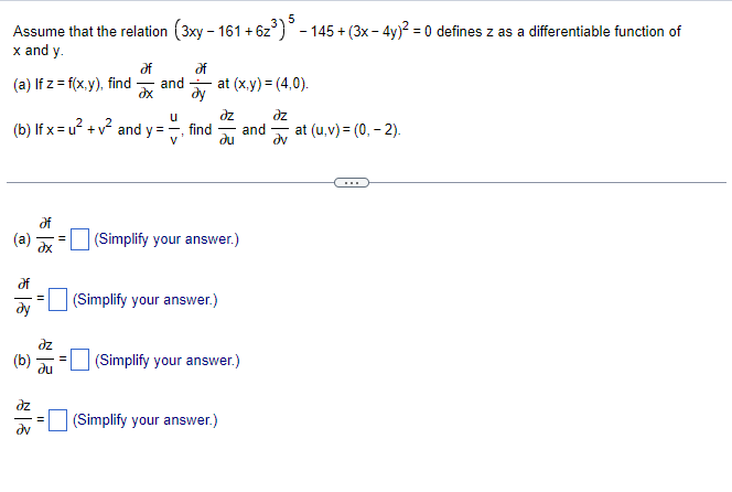 Solved Assume that the relation | Chegg.com