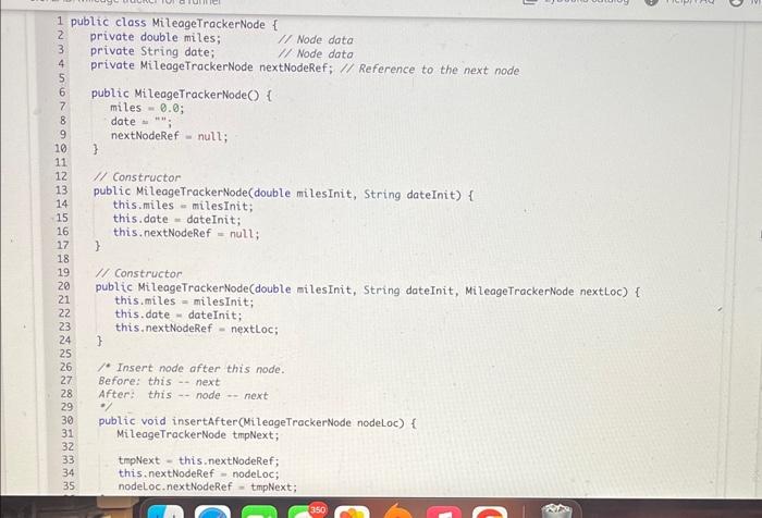 Solved Java// please complete the code for both files. I | Chegg.com