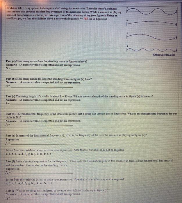Solved Problem 23: Using special techniques called string | Chegg.com