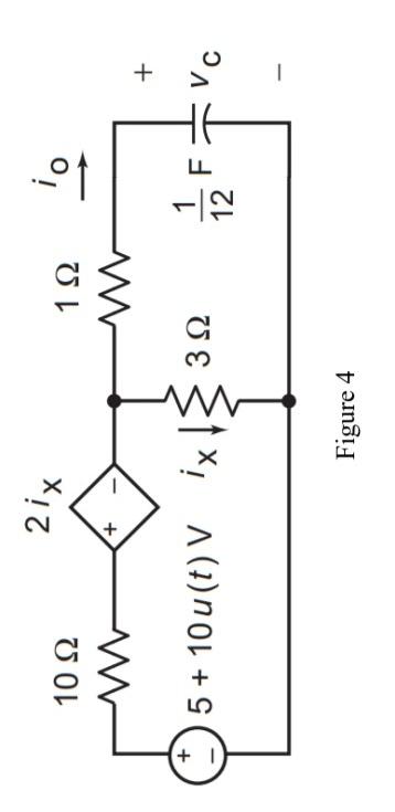 Solved Determine the current io(t) in the circuit shown in | Chegg.com