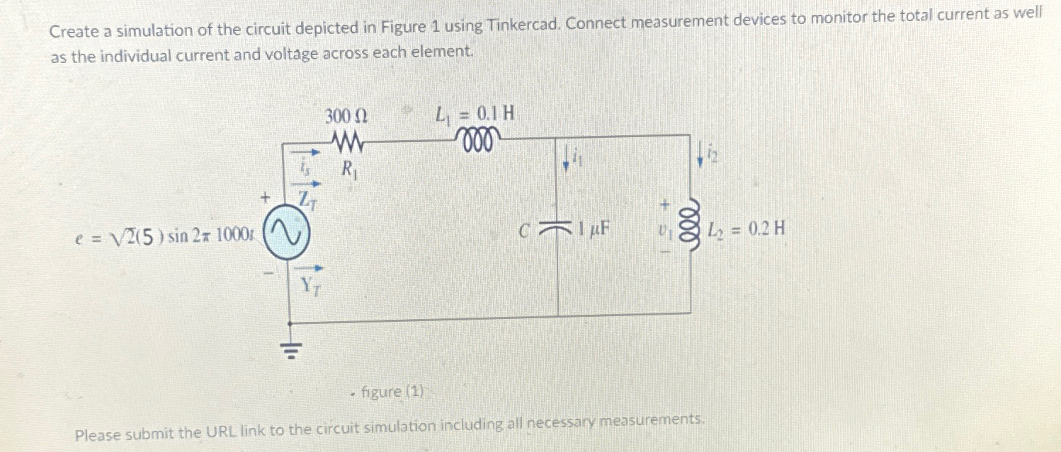 Create a simulation of the circuit depicted in Figure | Chegg.com