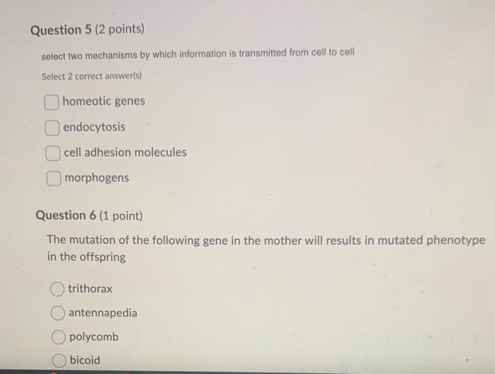 Solved this is a genetic class. this is a multiple part | Chegg.com