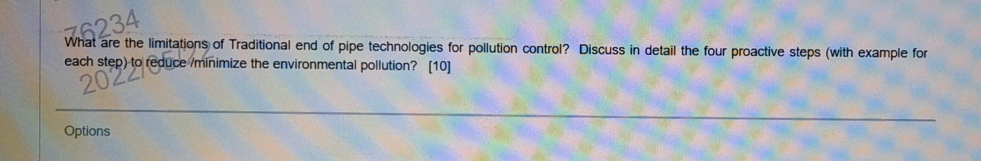 Solved 76234 What are the limitations of Traditional end of | Chegg.com