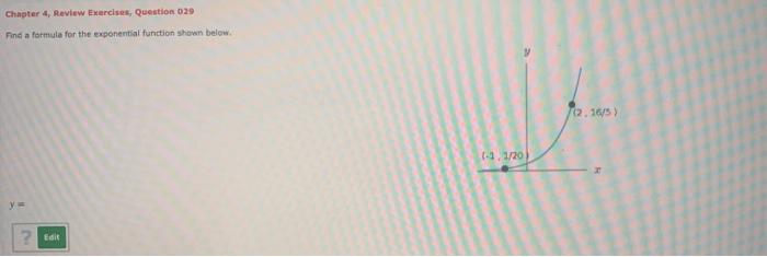 Solved Chapter 4, Review Exercises, Question 029 Find a | Chegg.com