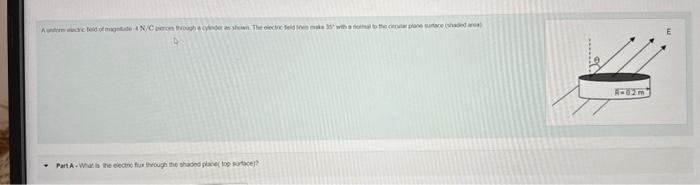 Solved - Part A + What in ite evectob fur thecuph the shabod | Chegg.com
