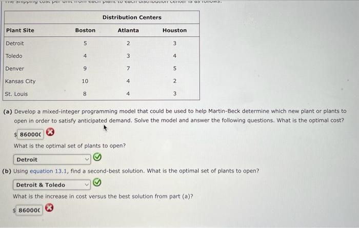 The Martin-Beck Company operates a plant in St. Louis | Chegg.com