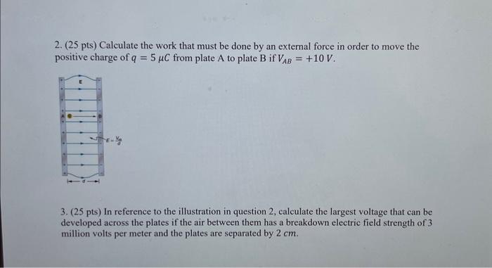 Solved 2. ( 25pts ) Calculate the work that must be done by | Chegg.com