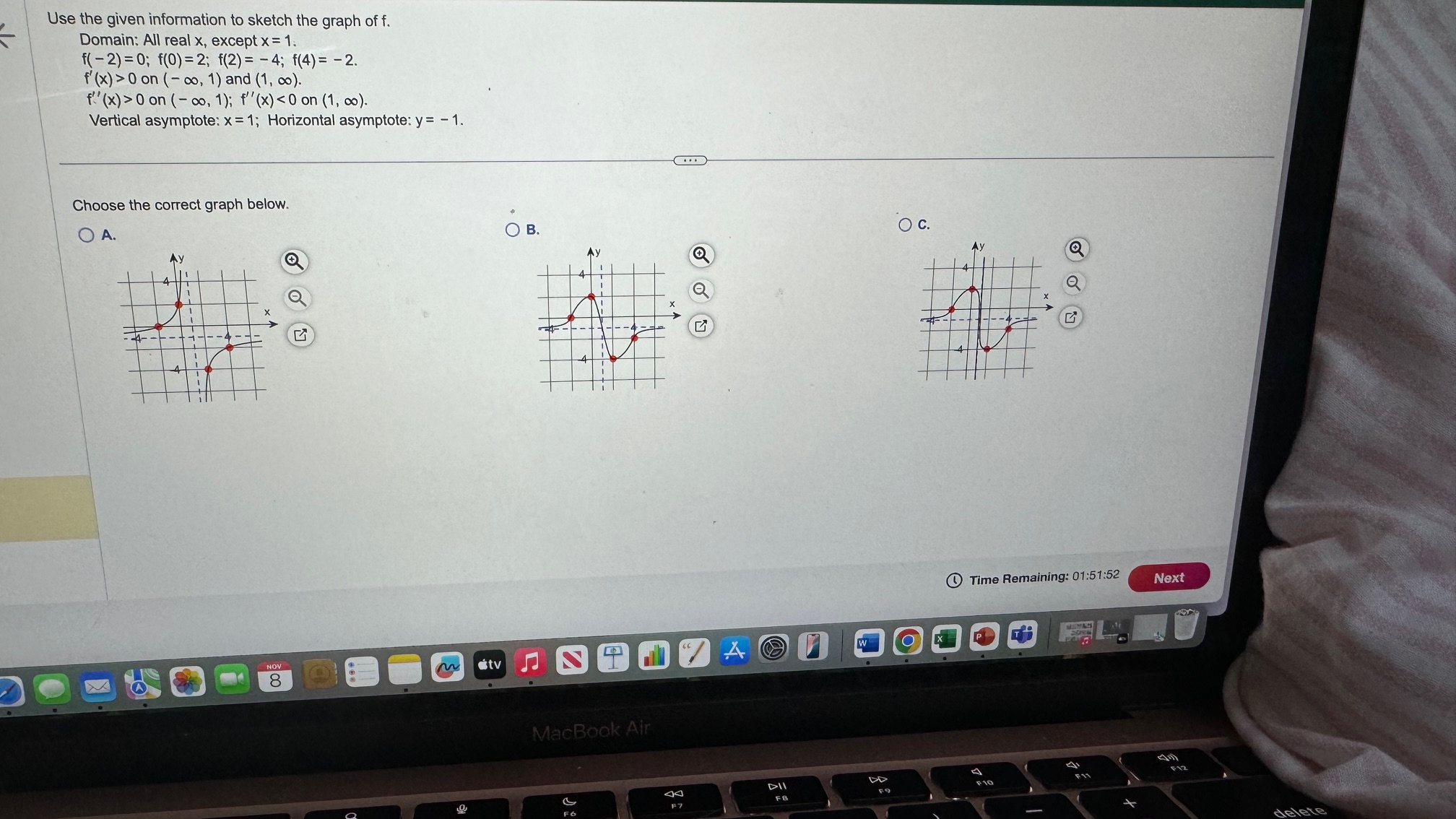 Solved Use the given information to ﻿sketch the graph | Chegg.com