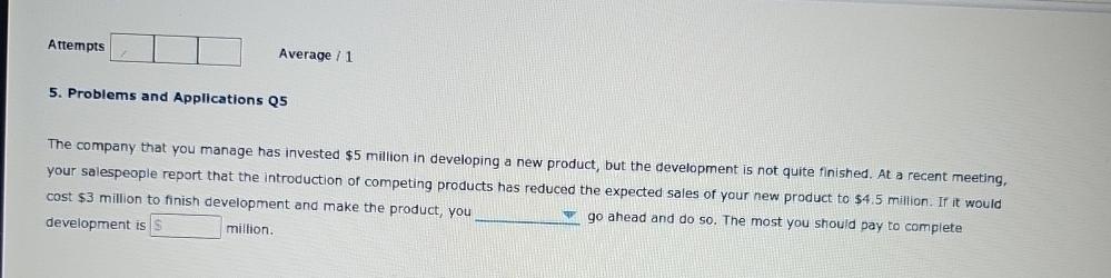 Solved AttemptsAverage / 15. ﻿Problems and Applications | Chegg.com