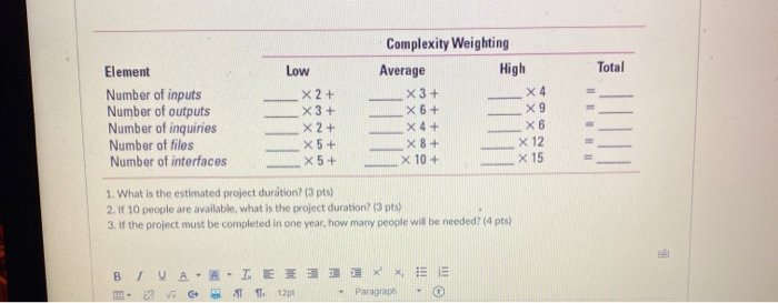 Solved Firewall Project XT. Using the "complexity weighting | Chegg.com