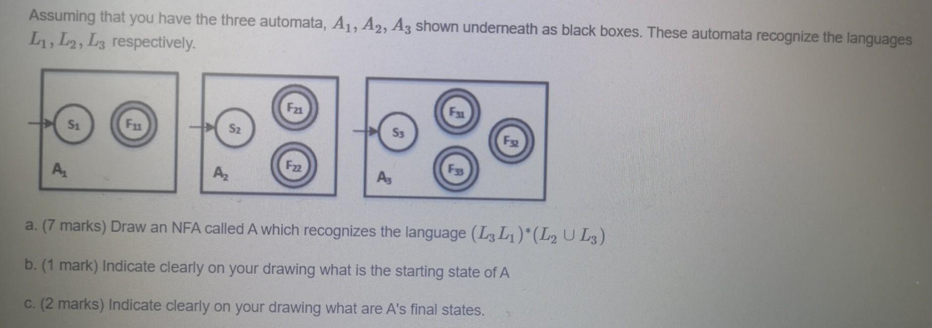 Solved Draw the simplest possible (i.e. with fewest number | Chegg.com