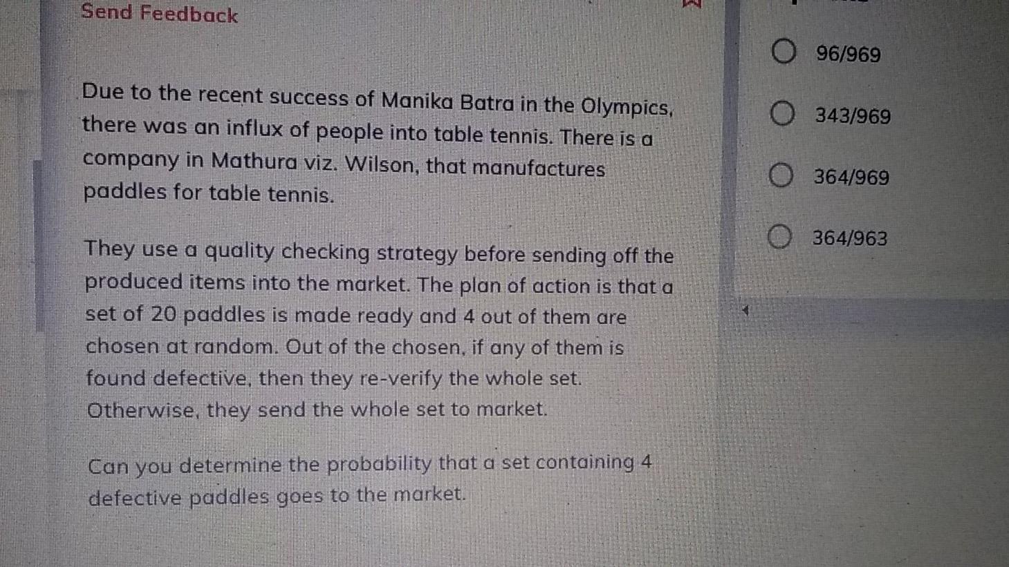 Solved Send Feedback 08.88% O 1.11% 0 2.22% Mix fruit juice | Chegg.com