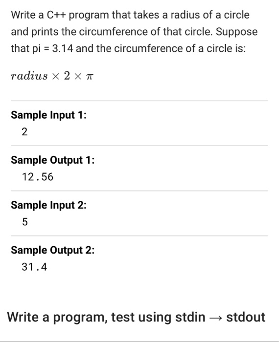 Solved Write a program that receives a double value from the | Chegg.com