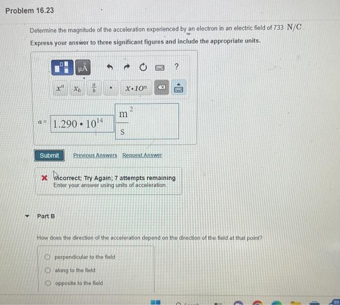 Solved Determine the magnitude of the acceleration | Chegg.com