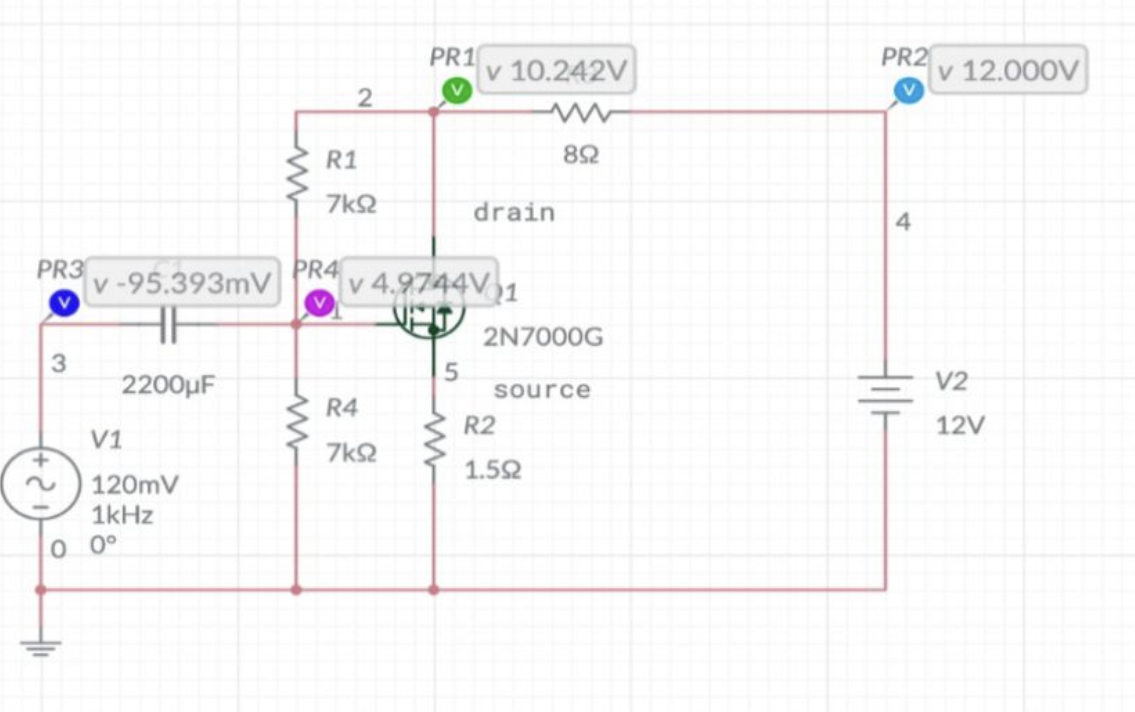 Solved analyze the amplifier circuit and manually calculate | Chegg.com