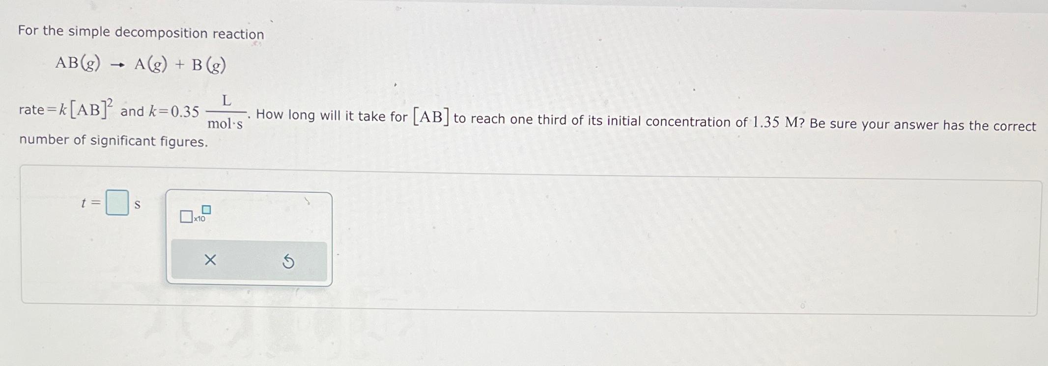 Solved For the simple decomposition | Chegg.com