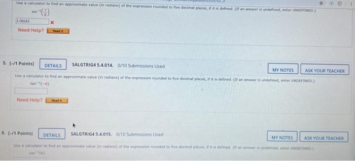 Solved B Use a calculator to find an approximate value (in | Chegg.com