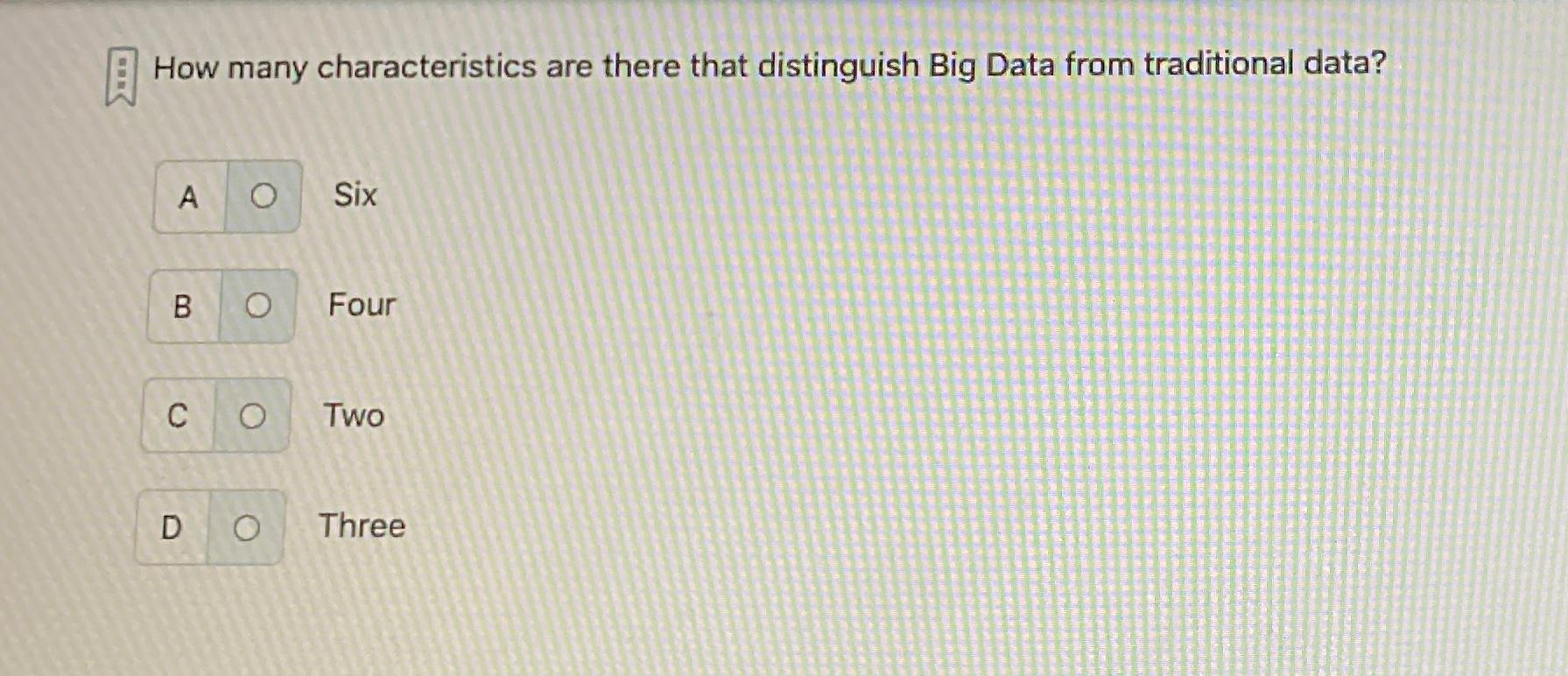 Solved How many characteristics are there that distinguish | Chegg.com