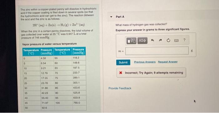 Solved A 247 mL gas sample has a mass of 0.434 g at a | Chegg.com