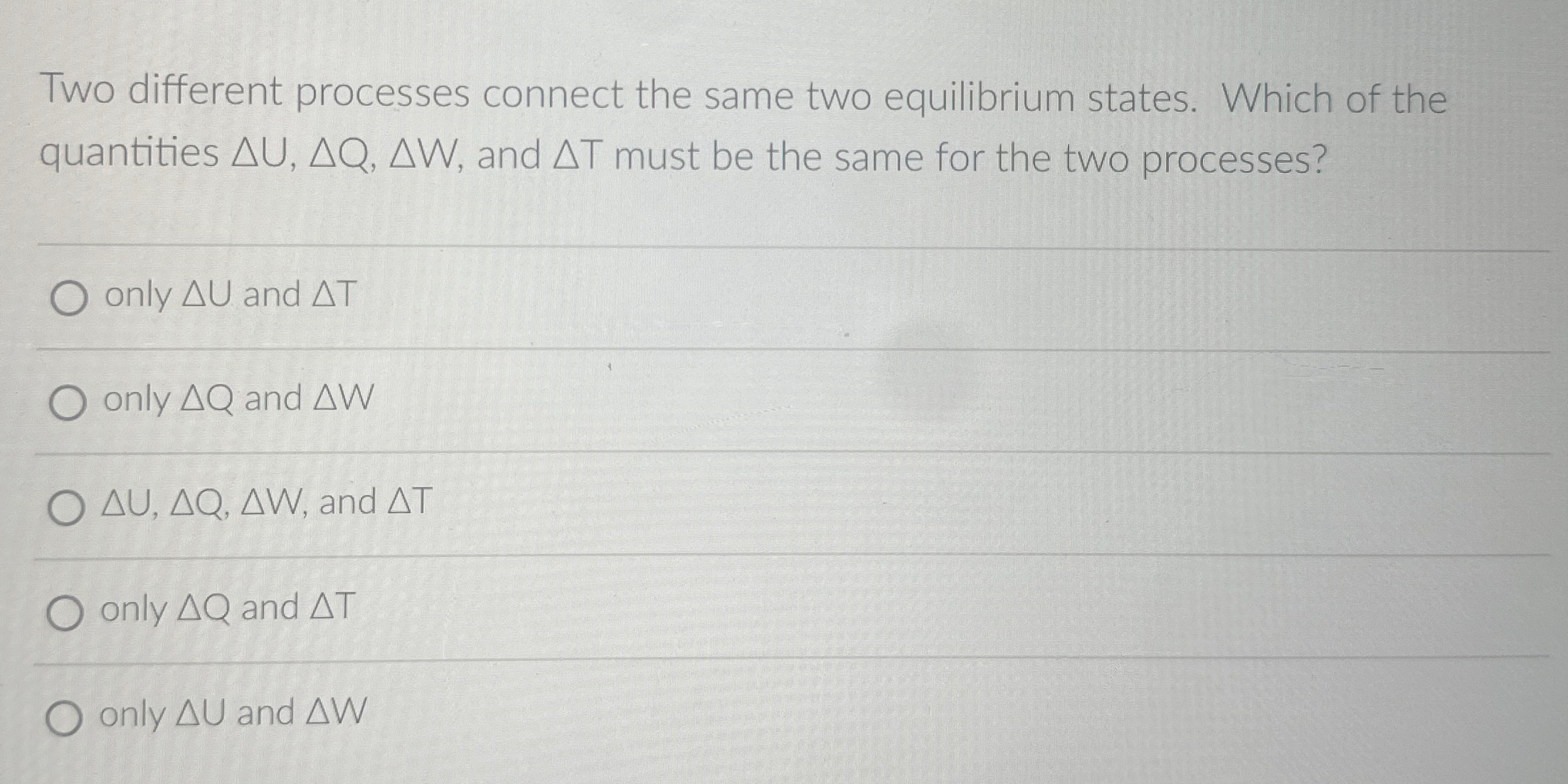 Solved Two different processes connect the same two | Chegg.com