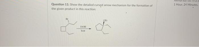 Solved Aftemote Dec 15 at 1 Hour. 24 Minutes Question 11: | Chegg.com