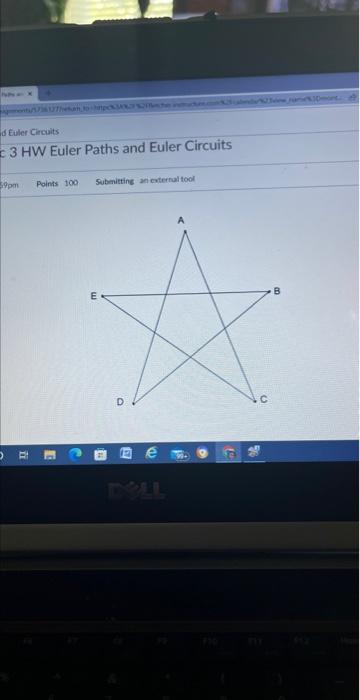 dEuller Circiaits 3 HW Euler Paths and Euler Circuits | Chegg.com dEuller Circiaits 3 HW Euler Paths and Euler Circuits | Chegg.com