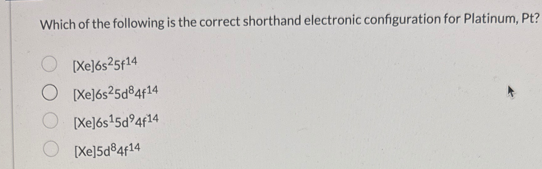 Solved Which of the following is the correct shorthand | Chegg.com