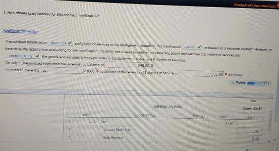 Instructions On January 1, 2019, Loud Company enters | Chegg.com